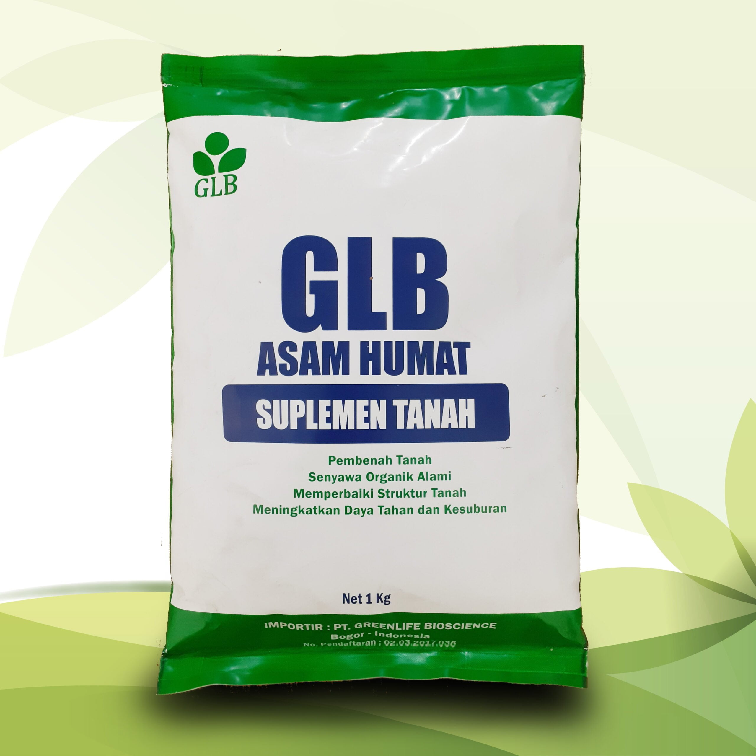 PUPUK ORGANIK PADAT GLB ASAM HUMAT TOP - 1 KG - Pilihan Tani